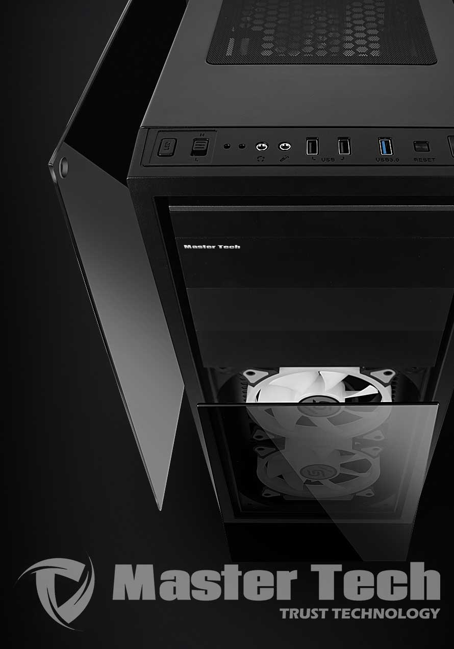 قیمت و خرید کیس کامپیوتر مستر تک مدل ATIS GLASS